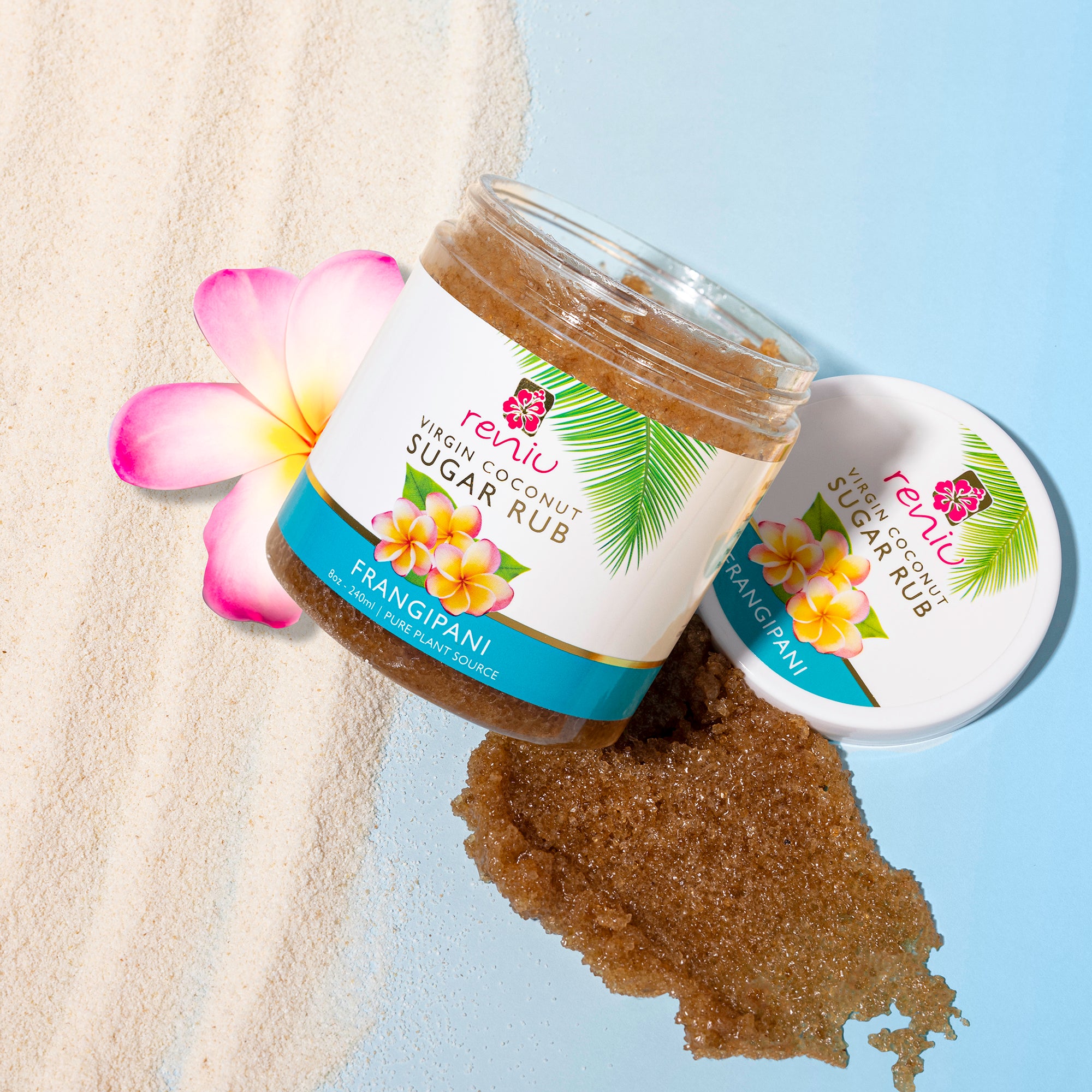 Reniu Coconut Sugar Rub (8oz/235ml) – Pure Fiji NZ Store
