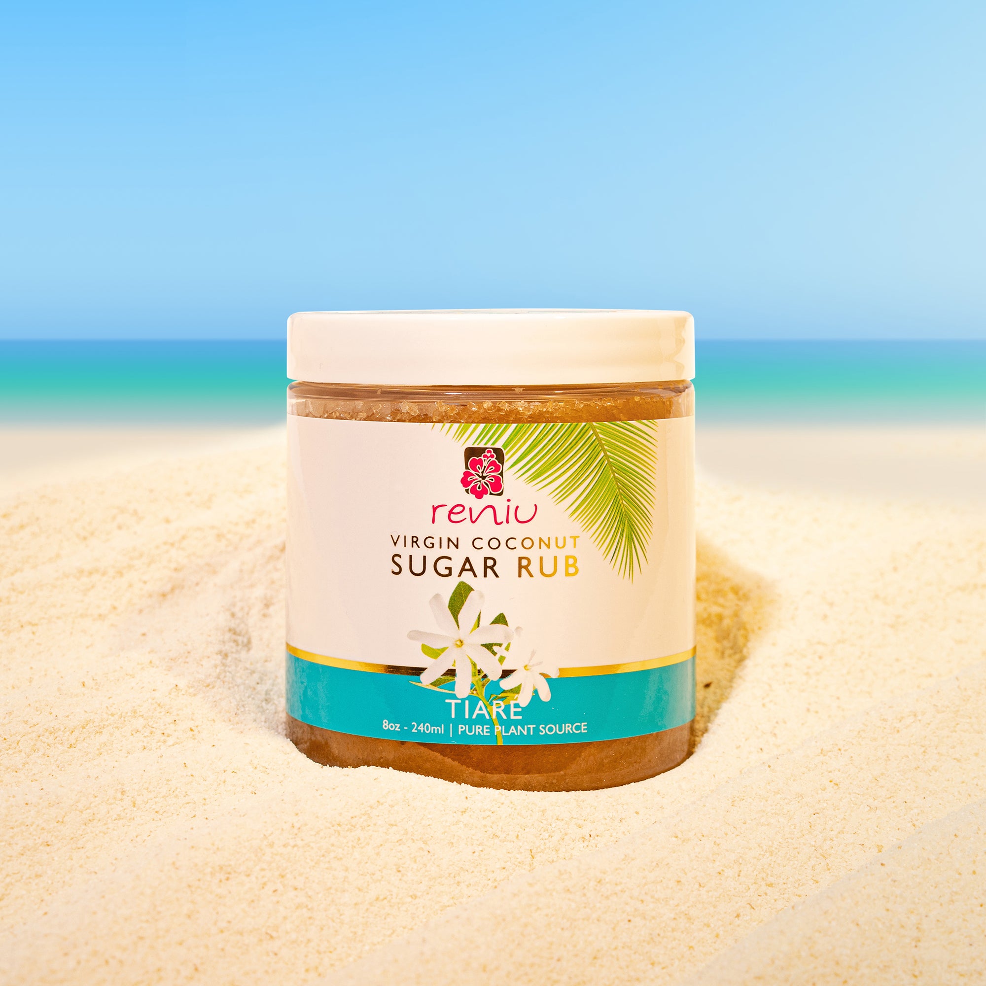Reniu Coconut Sugar Rub (8oz/235ml) – Pure Fiji NZ Store
