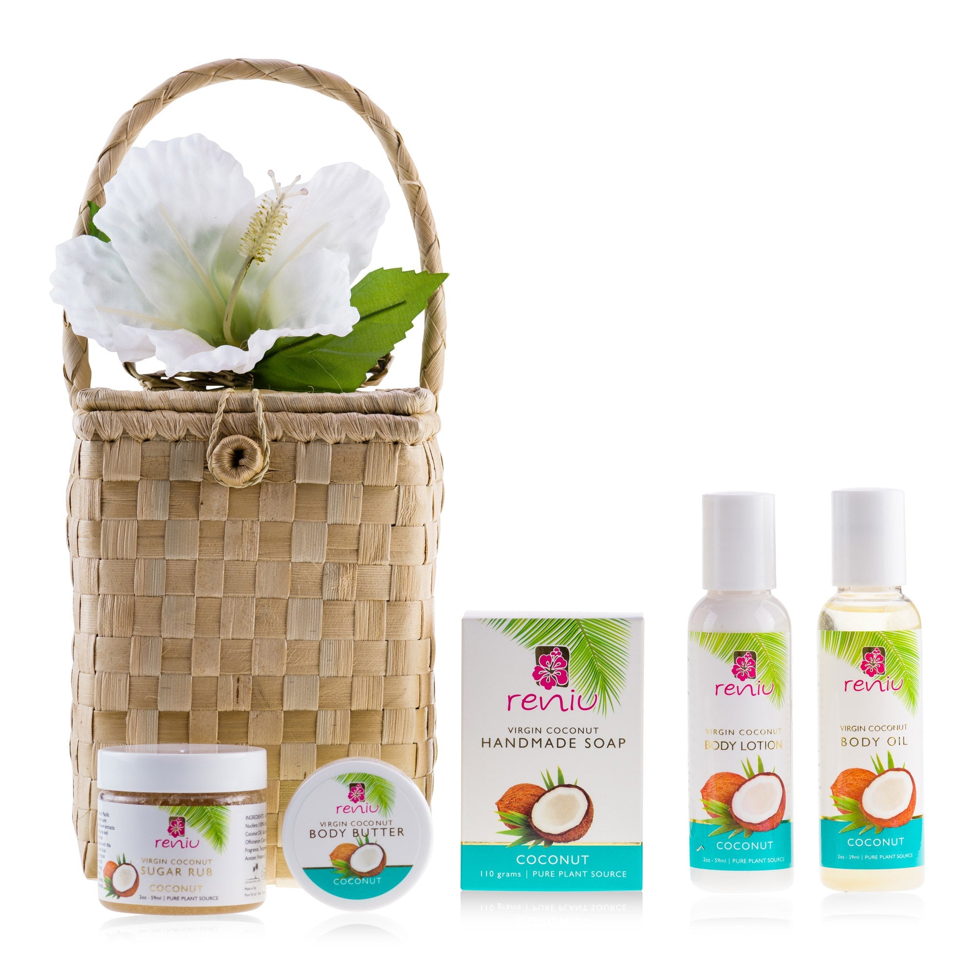 Reniu Tropical Treat Basket – Pure Fiji NZ Store